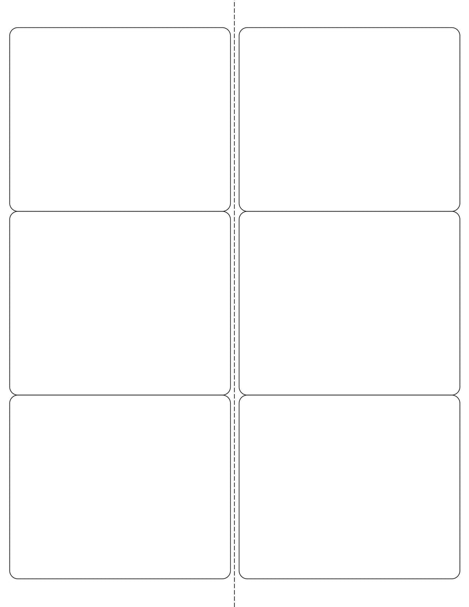 4 x 3 1/3 Rectangle Removable White Printed Label Sheet (Rounded Corne – labelsbythesheet.com