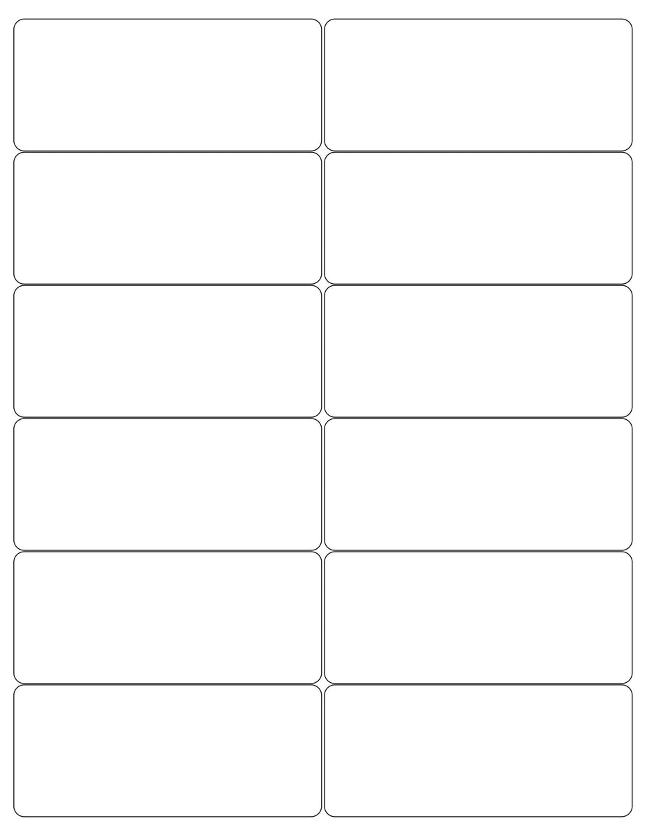 4 x 1 3/4 Rectangle Khaki Tan Printed Label Sheet – labelsbythesheet.com