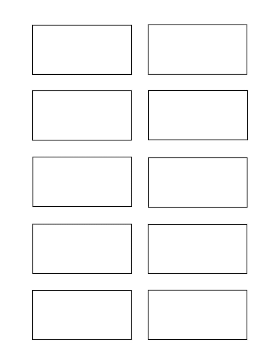 3 x 1 1/2 Rectangle White Opaque BLOCKOUT Printed Label Sheet ...