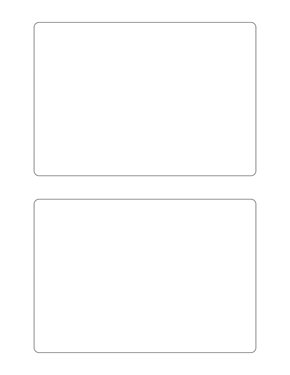 6 1/2 x 4 1/2 Rectangle White Opaque BLOCKOUT Printed Label Sheet ...