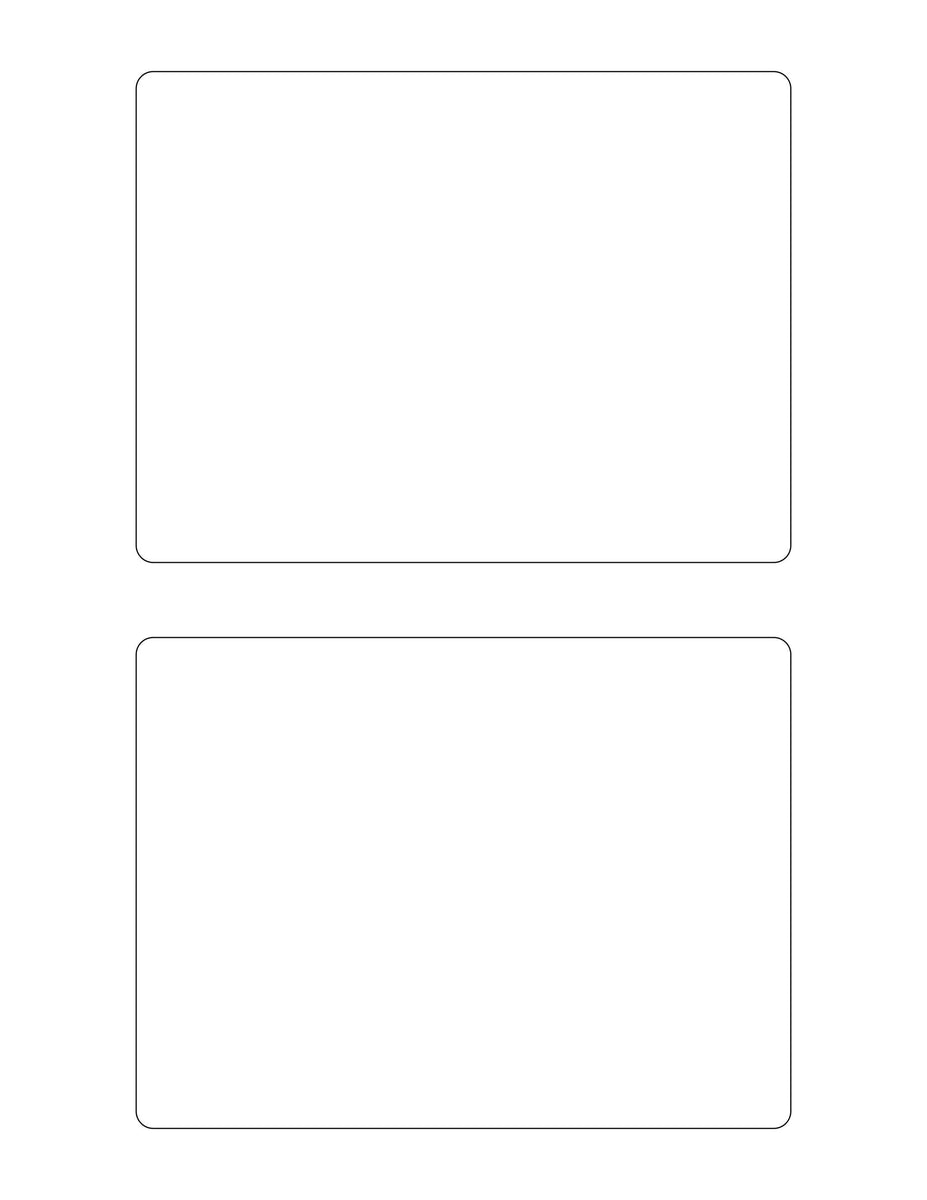 6 x 4 1/2 Rectangle White Opaque BLOCKOUT Printed Label Sheet ...