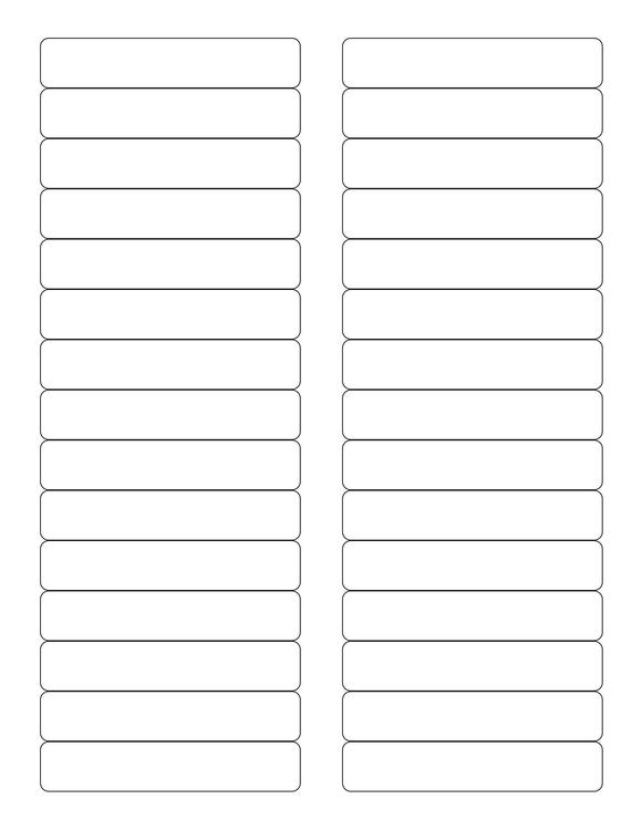 3 7/16 x 2/3 Rectangle Fluorescent GREEN Label Sheet (Bulk Pack 500 Sh ...