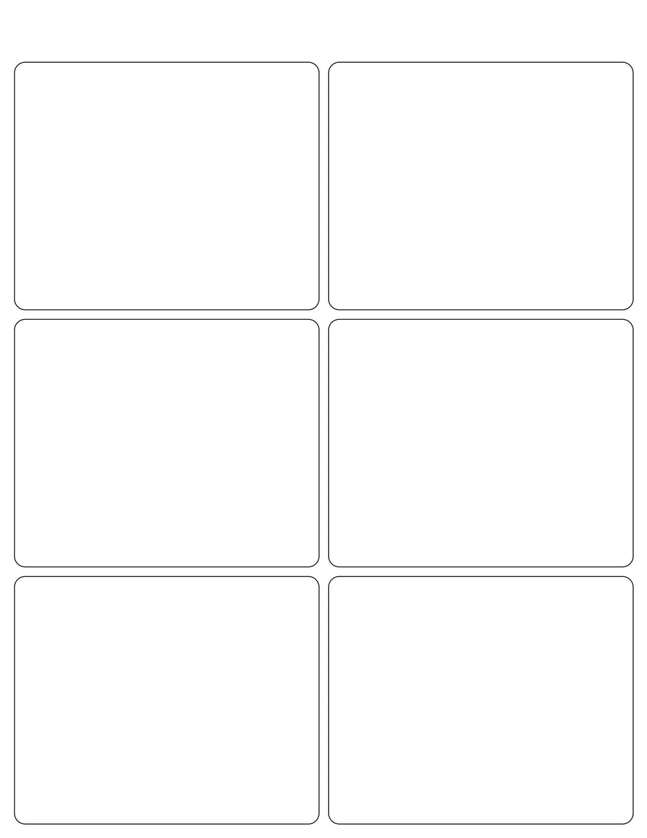 4 x 3 1/4 Rectangle White Opaque BLOCKOUT Printed Label Sheet ...