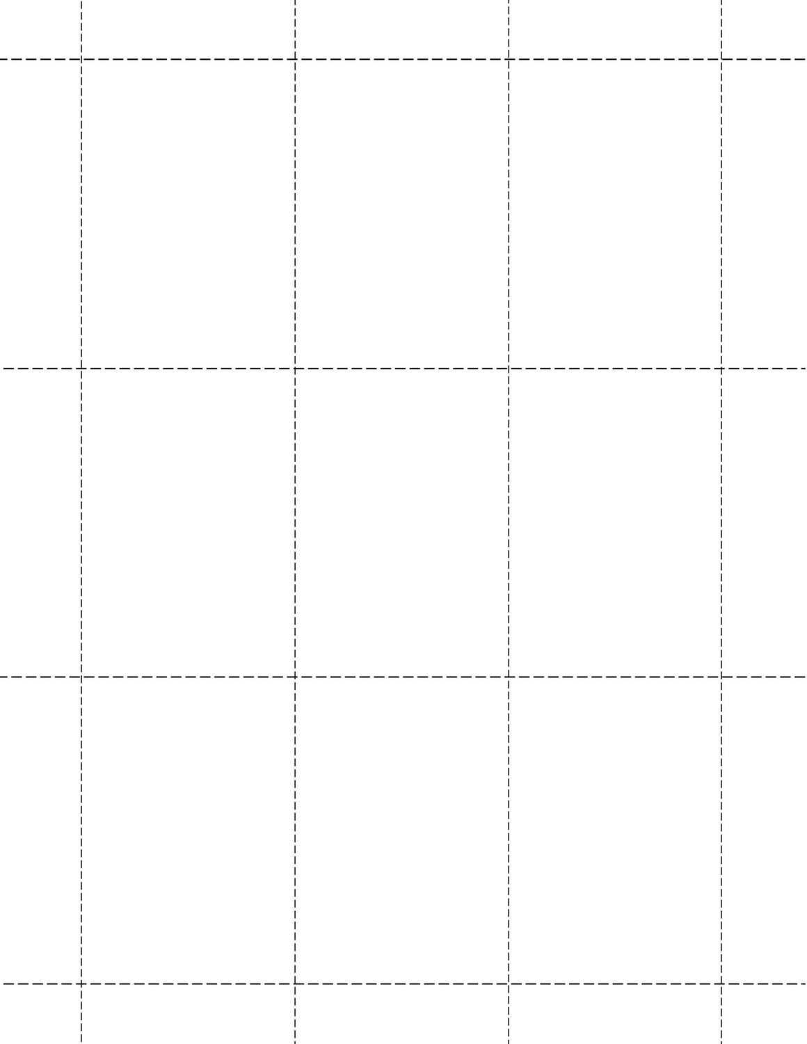 2 1/4 x 3 1/4 Rectangle Perforated Hang Tag Sheet (no pre-drilled hole ...