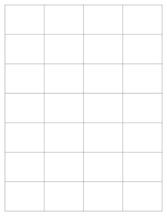 2 x 1 1/2 Rectangle Fluorescent RED Label Sheet (Bulk Pack 500 Sheets ...